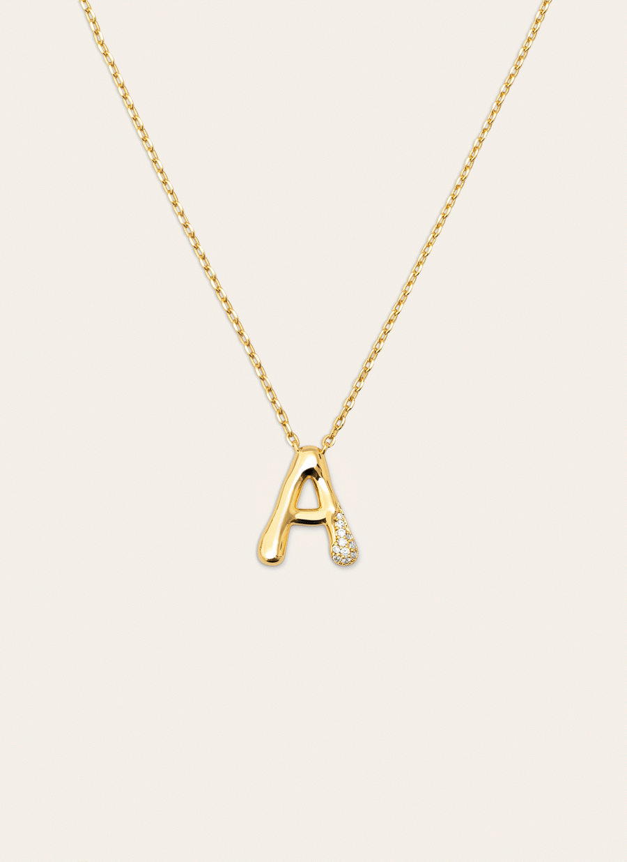 Collares personalizados con letras o iniciales | SINGULARU