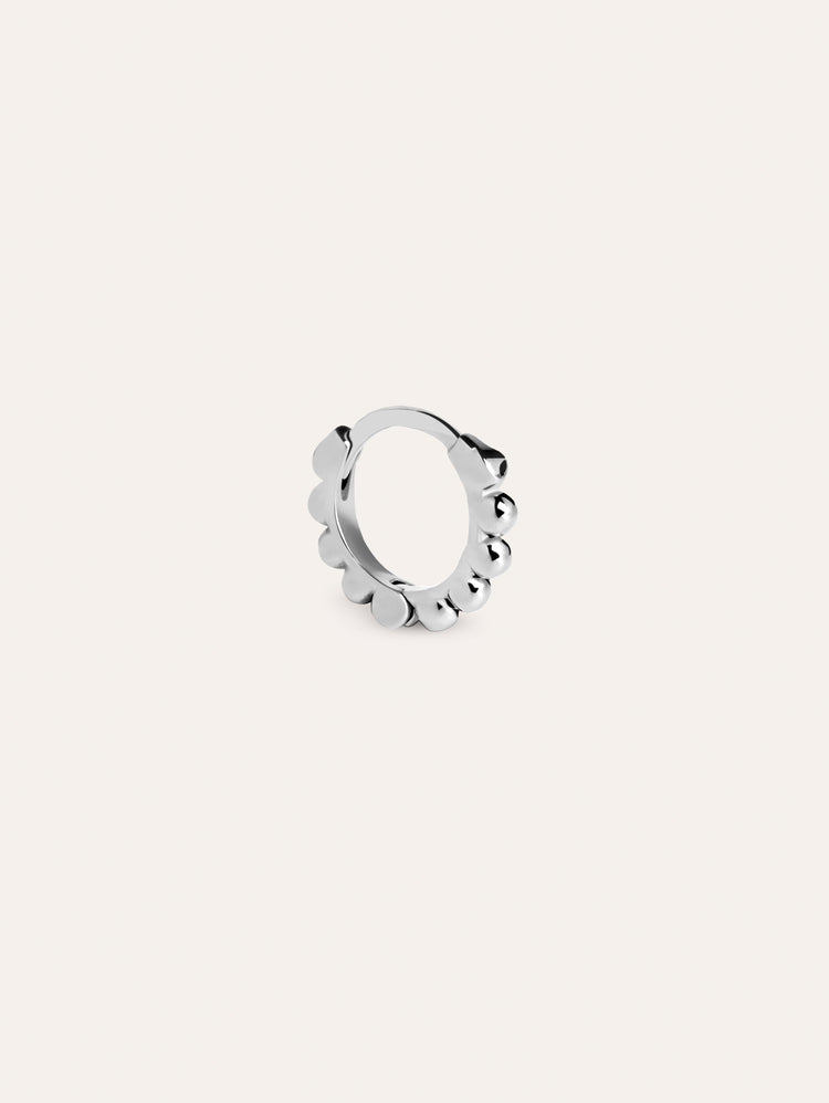 Boucle d'oreille seule Pebbles S Acier – SINGULARU
